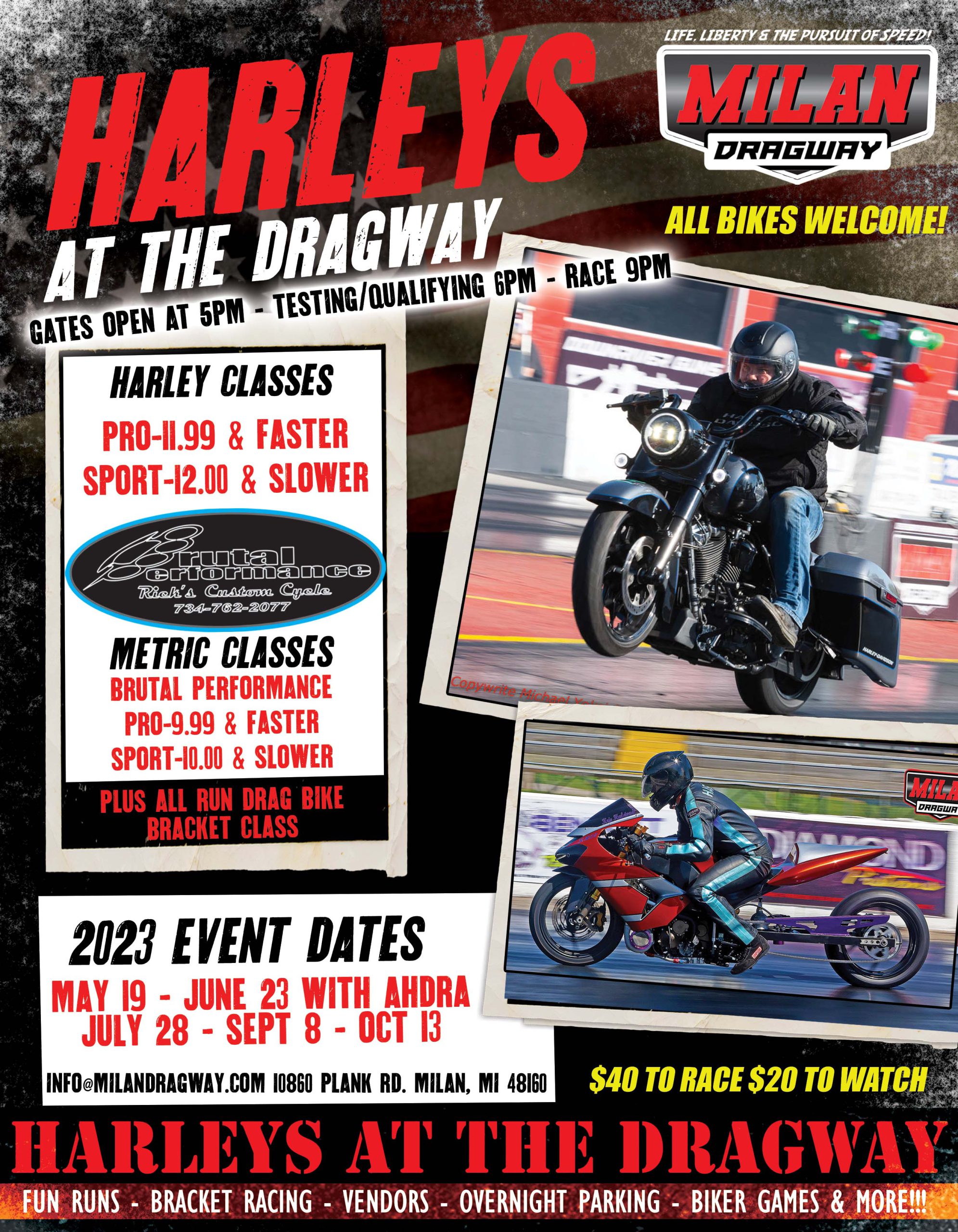 Bike Night - Milan Dragway