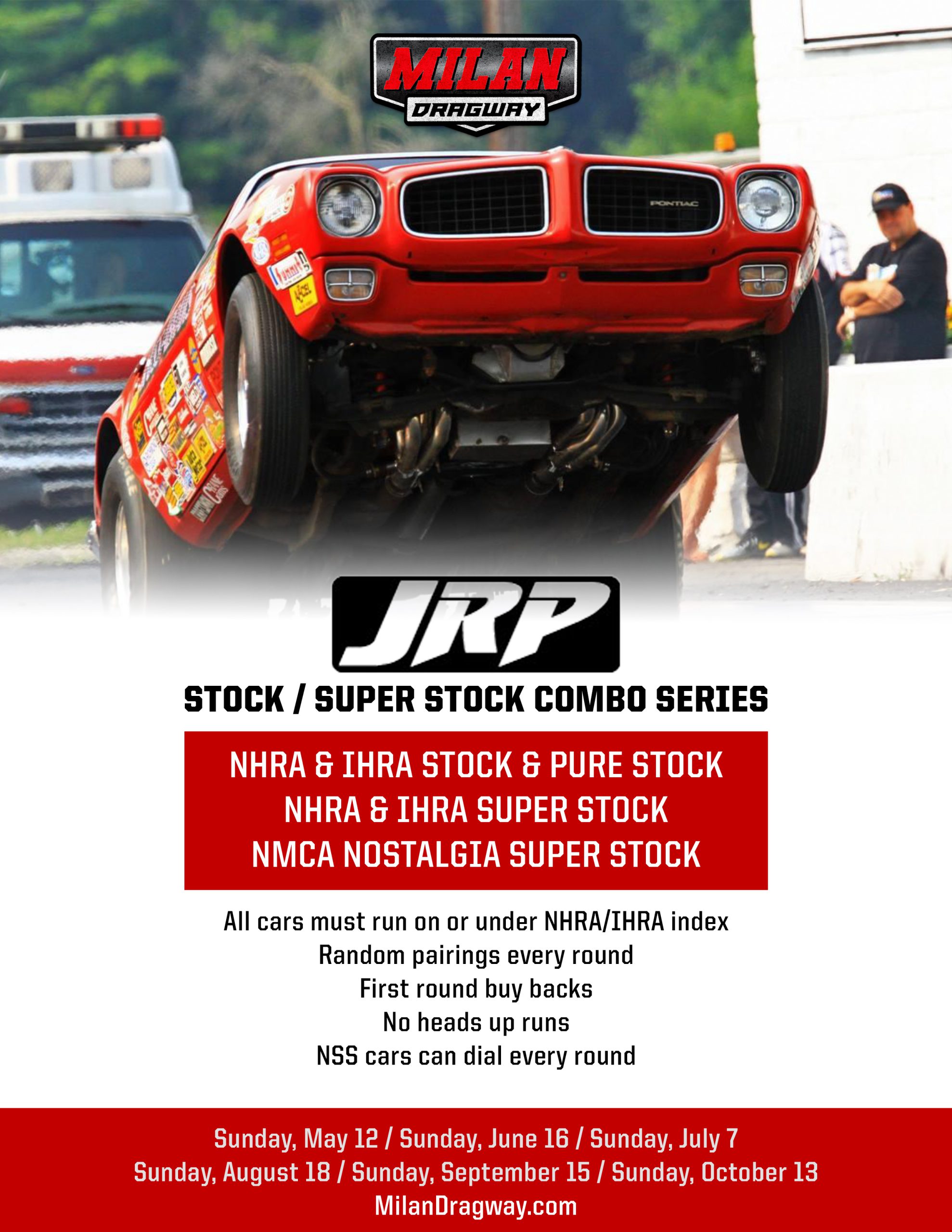 JRP Stock / Super Stock Combo Race Series - Milan Dragway
