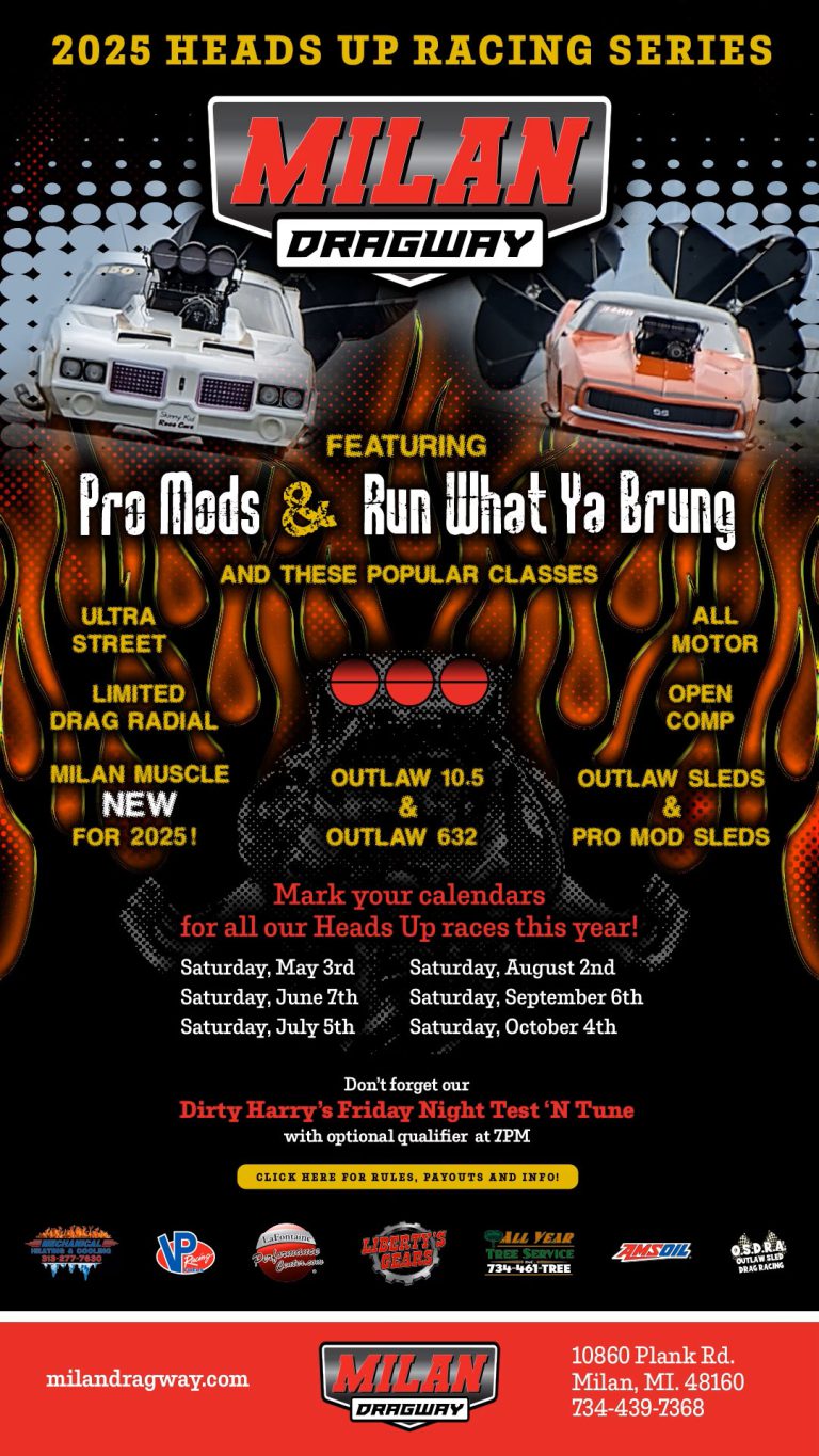 Darana Dragway - Milan Heads Up Series Info & Payouts - Darana Dragway ...